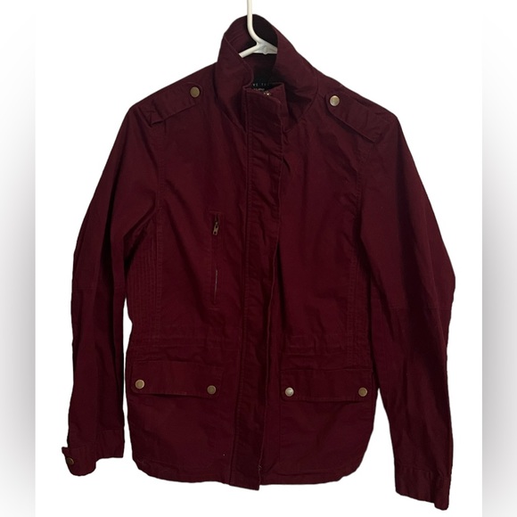 Love Tree | Jackets & Coats | Love Tree Womens Maroon Anorak ...